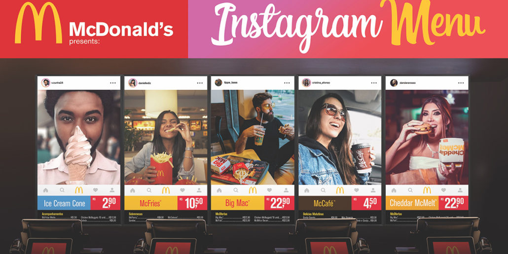 McDonalds Instagram Menu - bMedia
